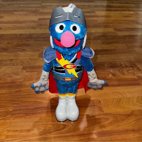 Hasbro | Toys | Sesame Street Flying Super Grover 2 Interactive Talking ...